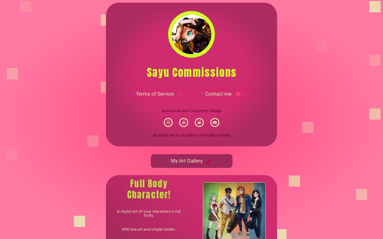 Sayu Commissions